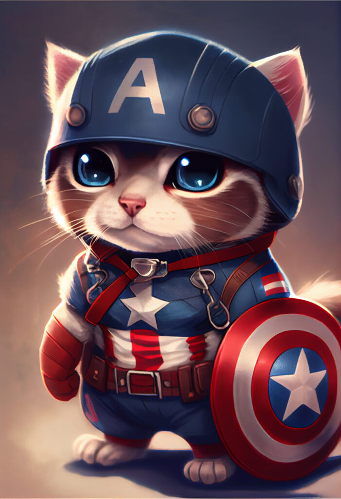 These AI generated Marvel cat-characters could make for a cute animated ...