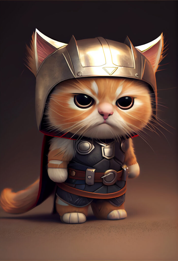 These AI generated Marvel cat-characters could make for a cute animated ...