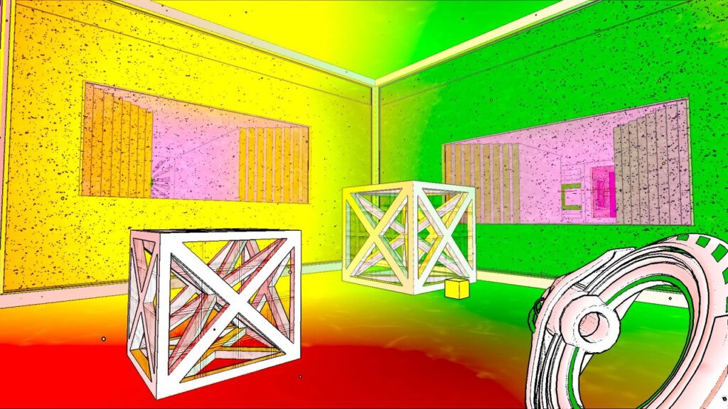 Non-Euclidean games and their geometry - Razzem