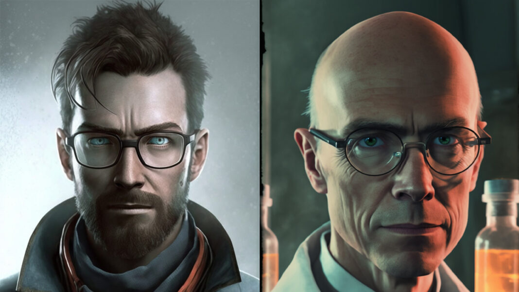 I used AI to generate Half-Life characters and this is the result - Razzem