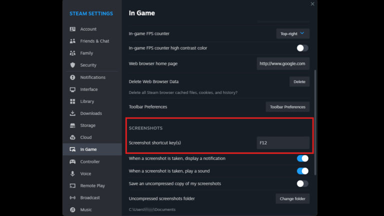 Steam screenshot folder location on Windows (2023 guide) - Razzem