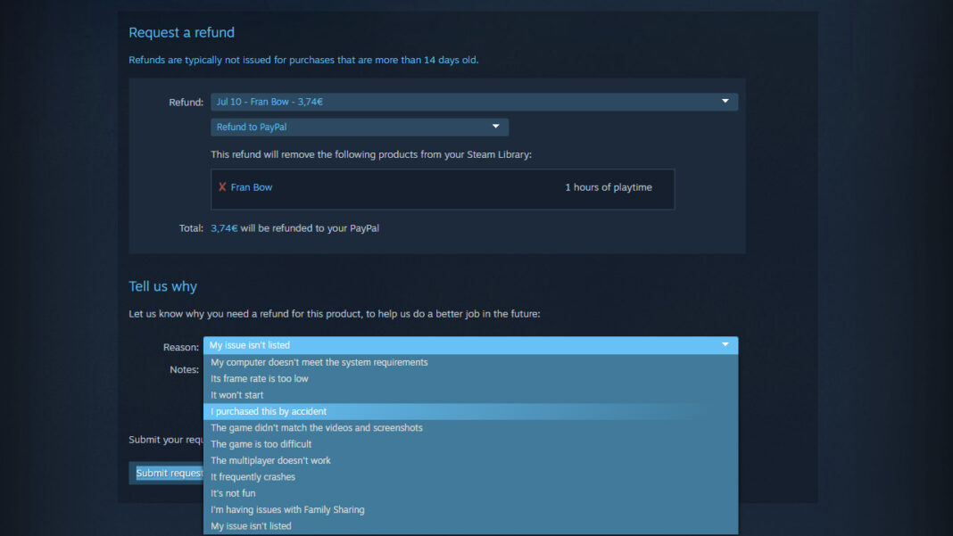 Steam refund: how to refund a game on Steam (2023 guide) - Razzem